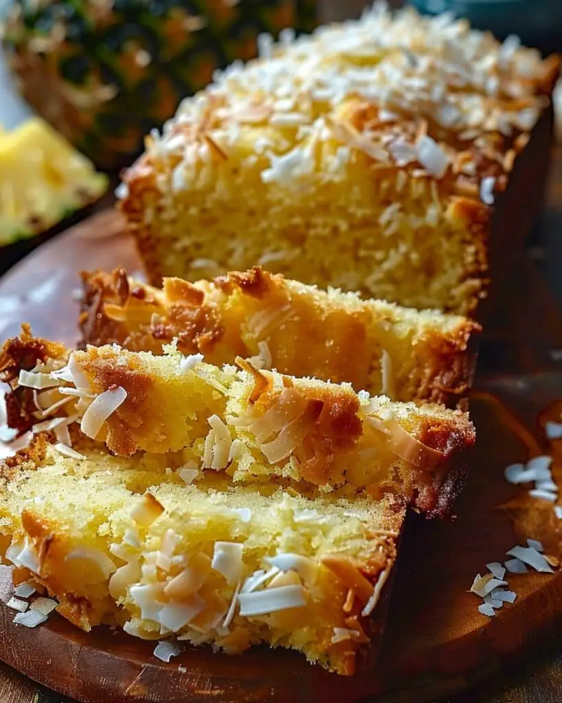 Easy Pineapple Coconut Quick Bread - Recipes by Janet