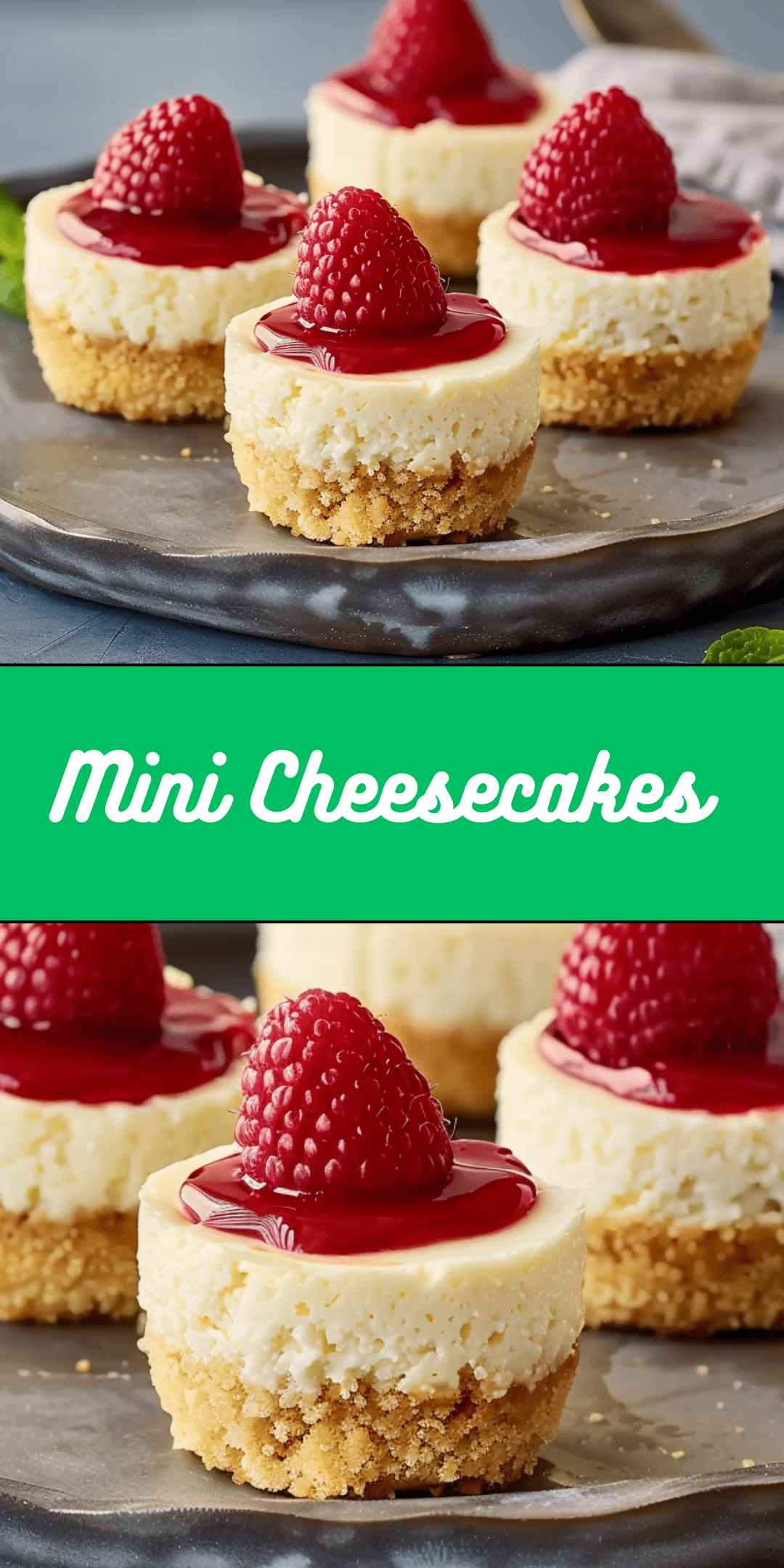 Mini Cheesecakes Recipe - Recipes by Janet