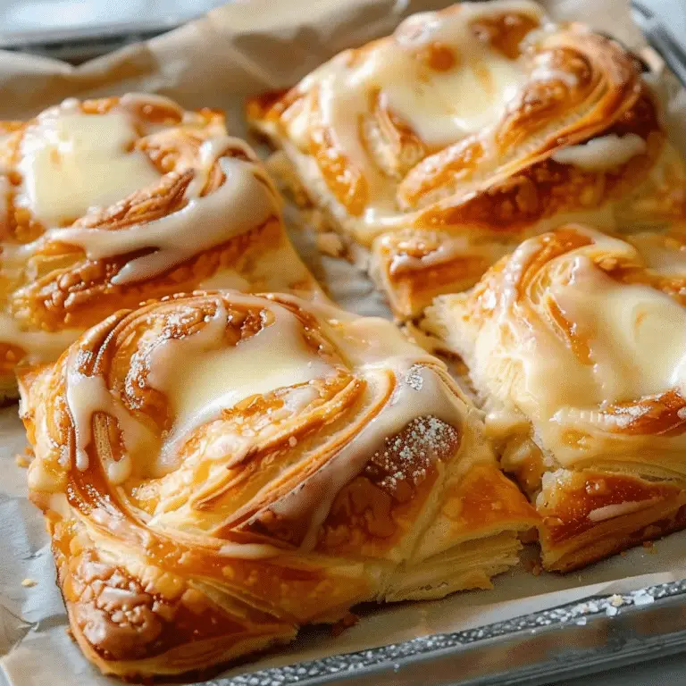 Easy Breakfast Cheese Danish - Recipes by Janet