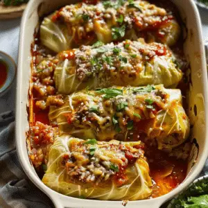 Italian Stuffed Cabbage Rolls - Recipes by Janet