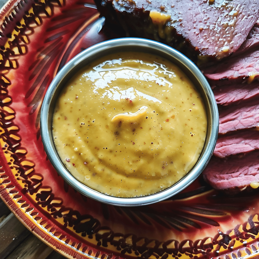 Mustard Sauce for Corned Beef - Recipes by Janet