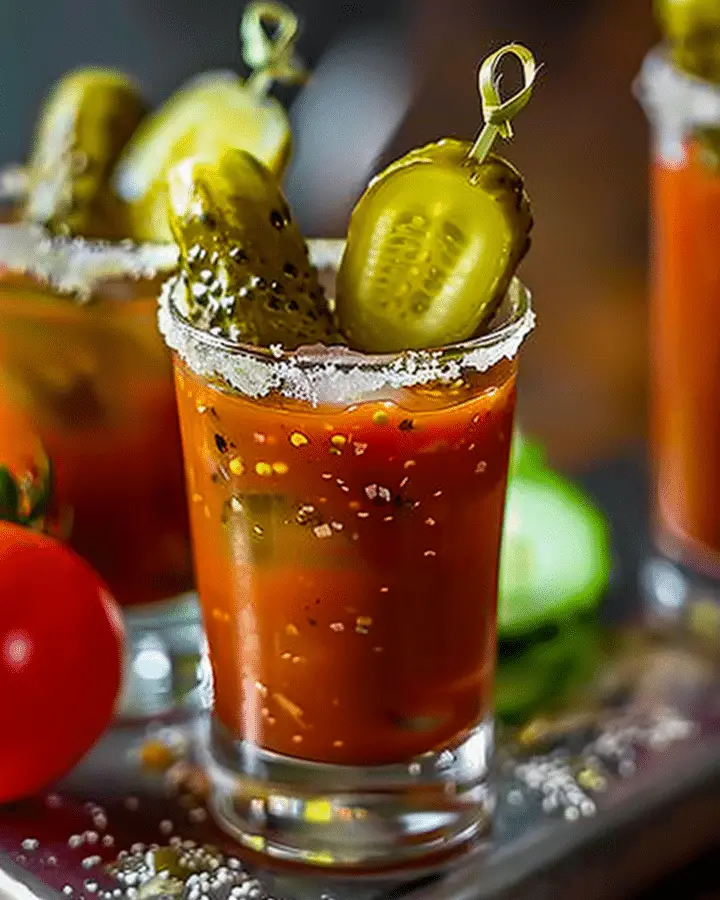 Pickle Bloody Mary Shot - Recipes by Janet