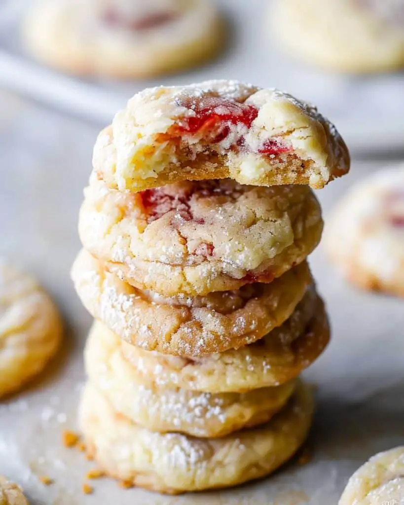 Guava Cream Cheese Thumbprint Cookies - Recipes by Janet