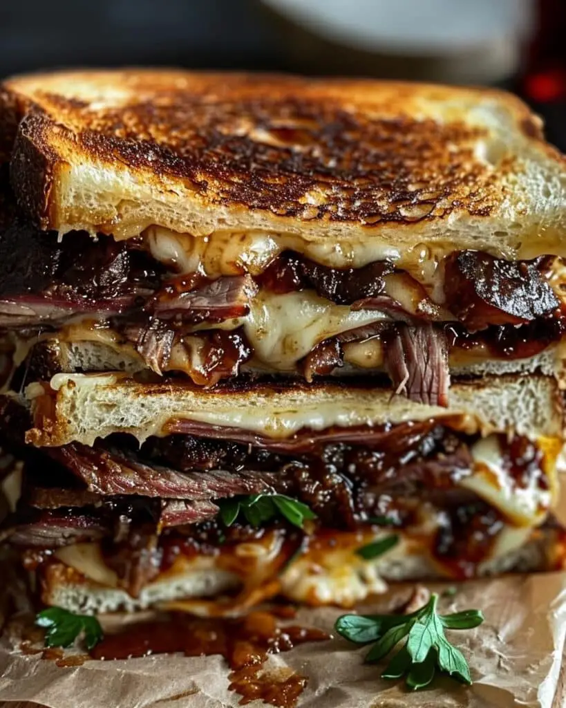 BBQ Brisket Melts - Recipes by Janet