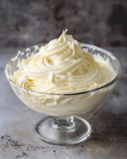 Easy Whipped White Chocolate Ganache - Recipes by Janet
