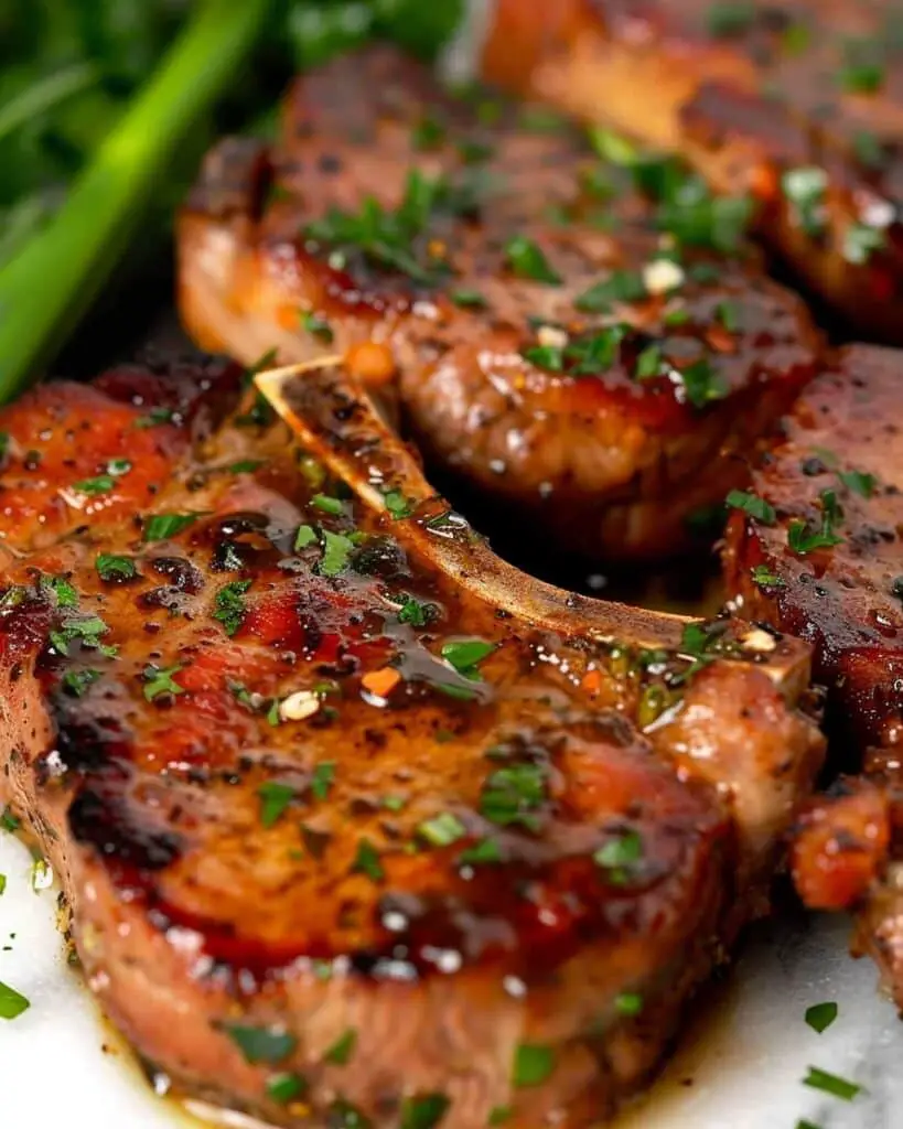 Juicy Oven Baked Beef Chops - Recipes by Janet