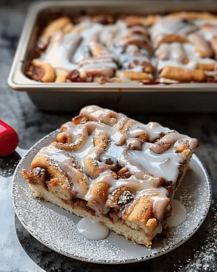 Cinnamon Roll Dump Cake - Recipes by Janet