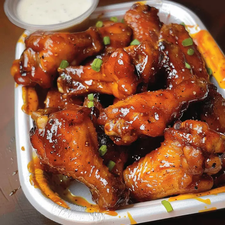 Crispy Glazed Chicken Wings - Recipes by Janet