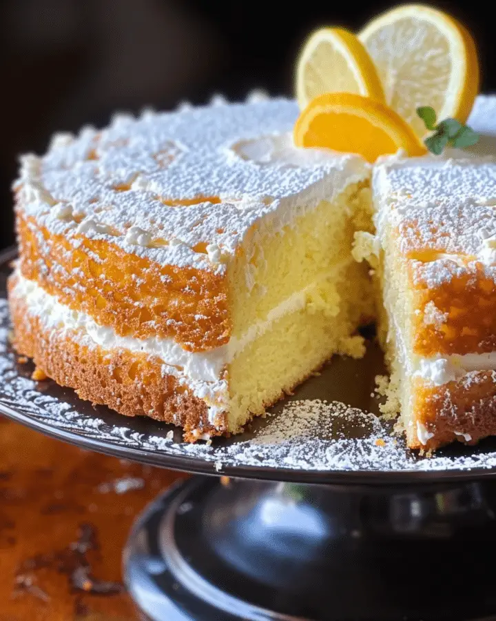Limoncello Mascarpone Cake – A Citrus Delight! - Recipes by Janet