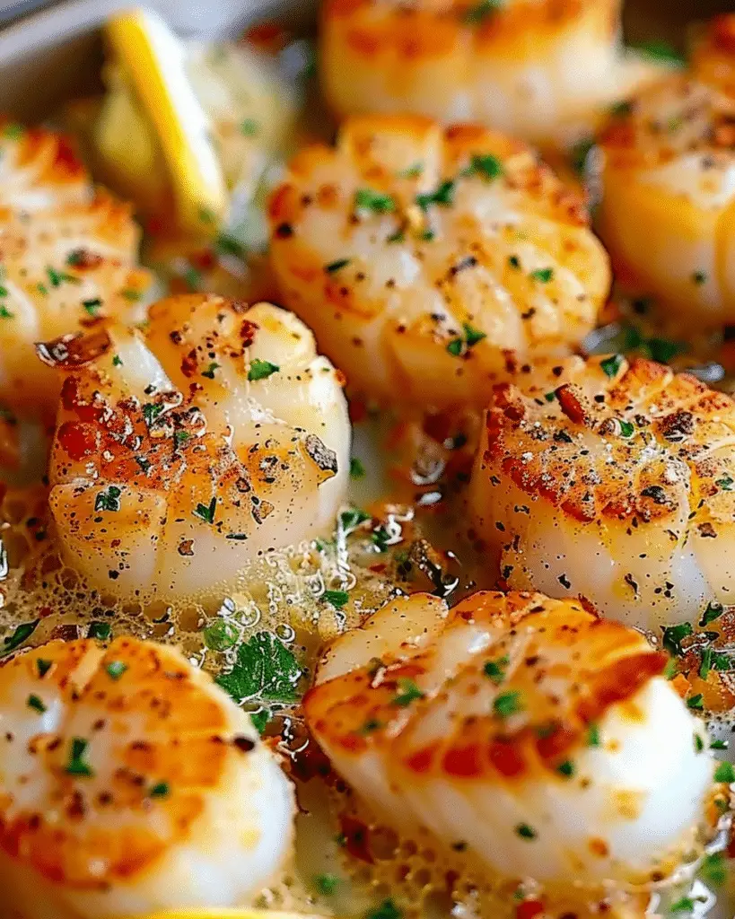 Garlic Butter Baked Scallops Recipe - Recipes by Janet