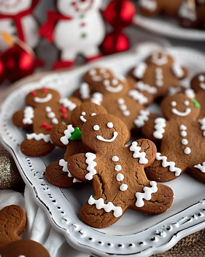 Soft & Chewy Gingerbread Men Cookies - Recipes by Janet
