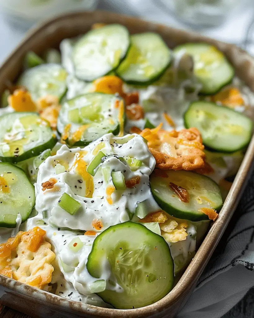 Cucumber Snack - Recipes by Janet