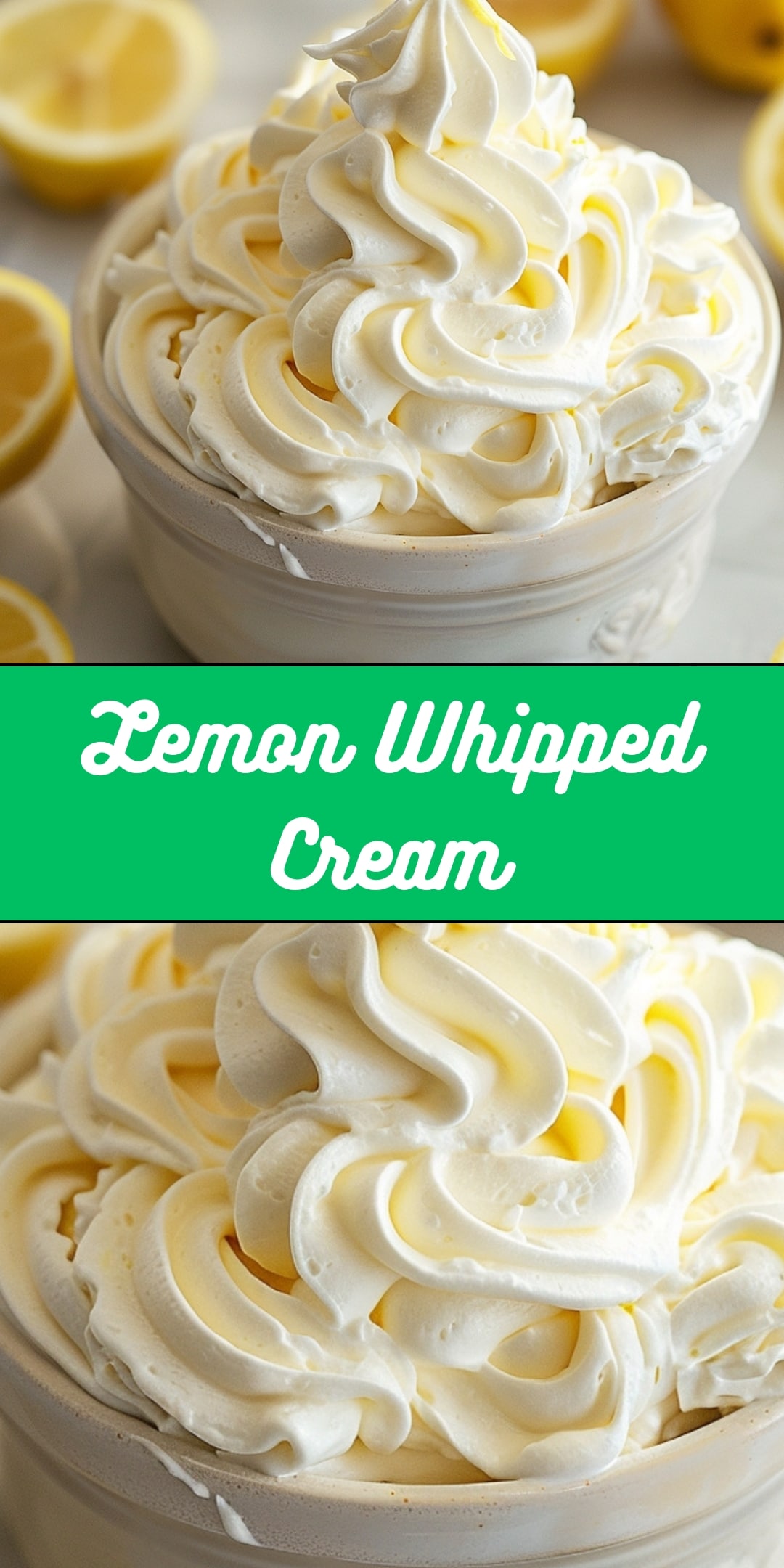 Classic Vanilla Whipped Cream - Recipes by Janet