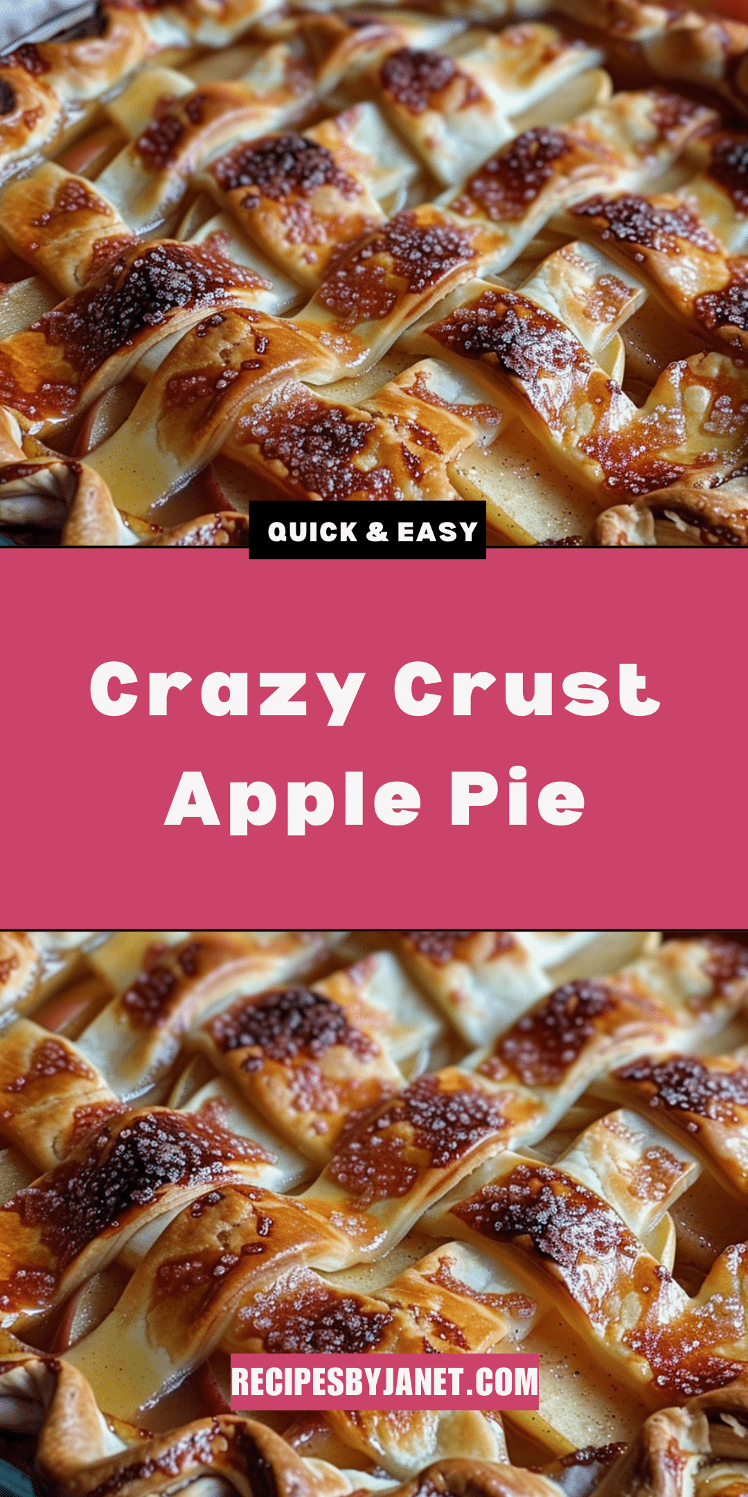 Crazy Crust Apple Pie Recipe - Recipes by Janet
