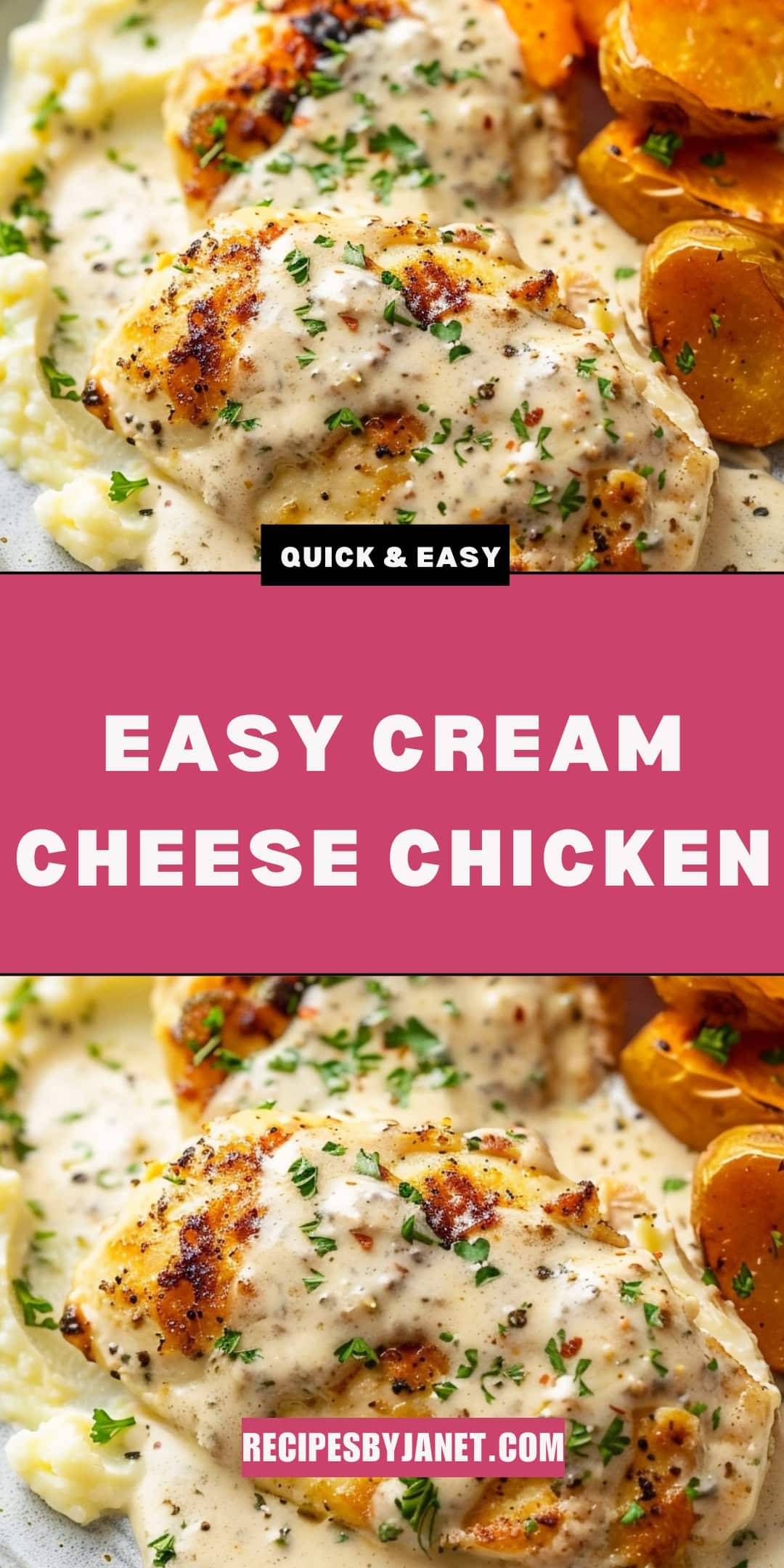 Easy Cream Cheese Chicken - Recipes by Janet