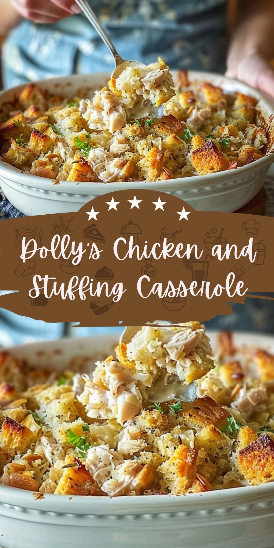 Dolly's Chicken and Stuffing Casserole - Recipes by Janet