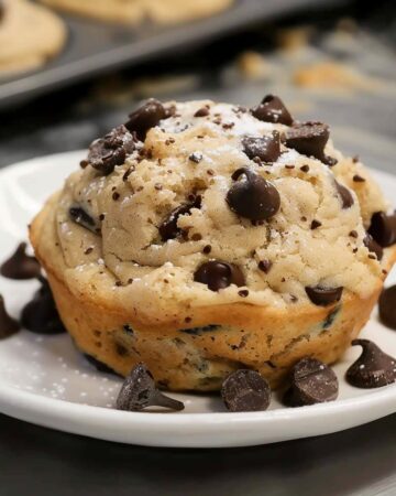 Bakery Style Chocolate Chip Muffins Recipe - Recipes by Janet