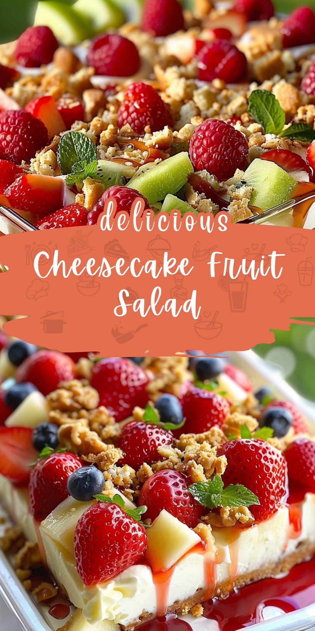 Cheesecake Fruit Salad - Recipes by Janet