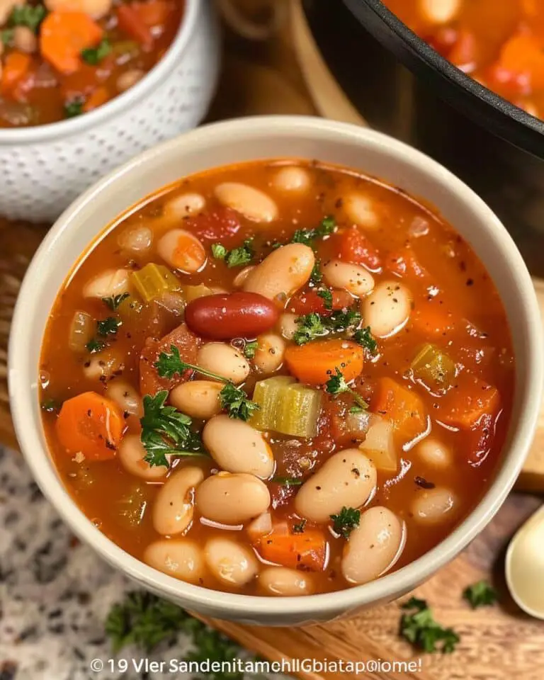 Italian Bean Soup - Recipes by Janet