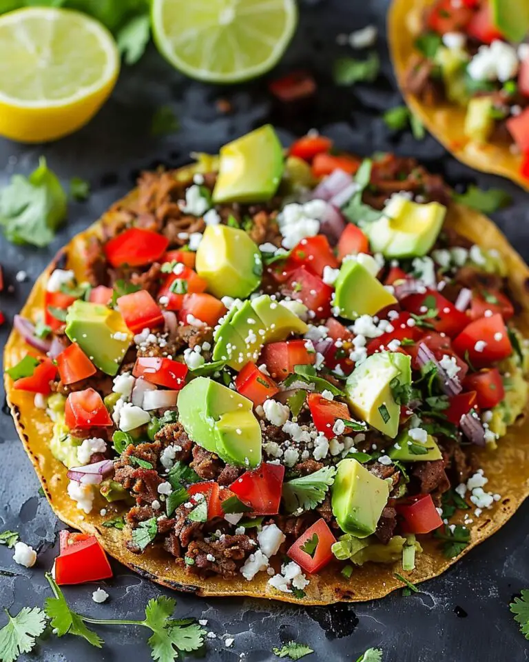 Easy Tostada - Recipes by Janet