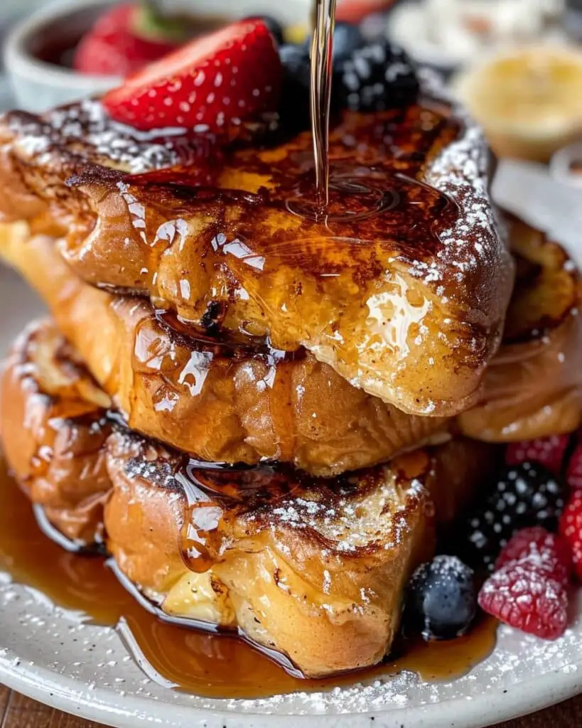 Easy French Toast Recipe (Caramelized) - Recipes by Janet