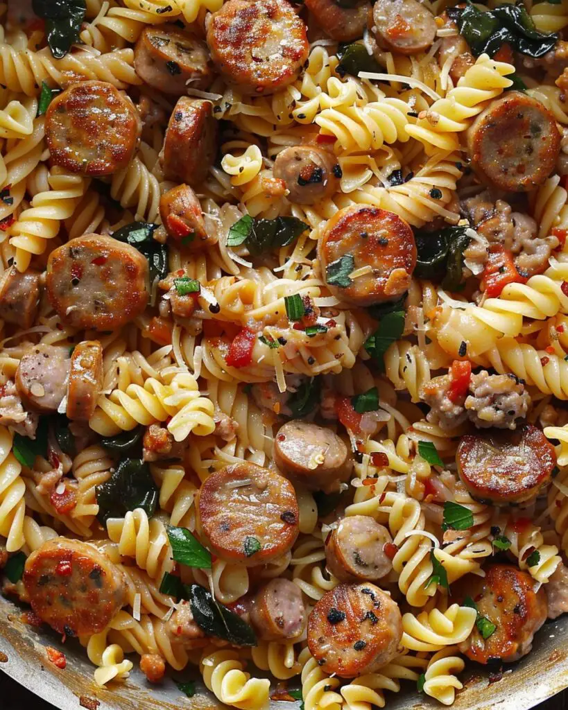 Italian Sausage Pasta Recipe - Recipes by Janet