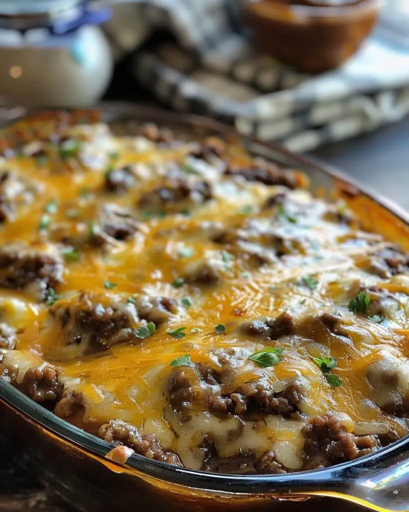 Amish Hamburger Steak Bake Recipe - Recipes by Janet