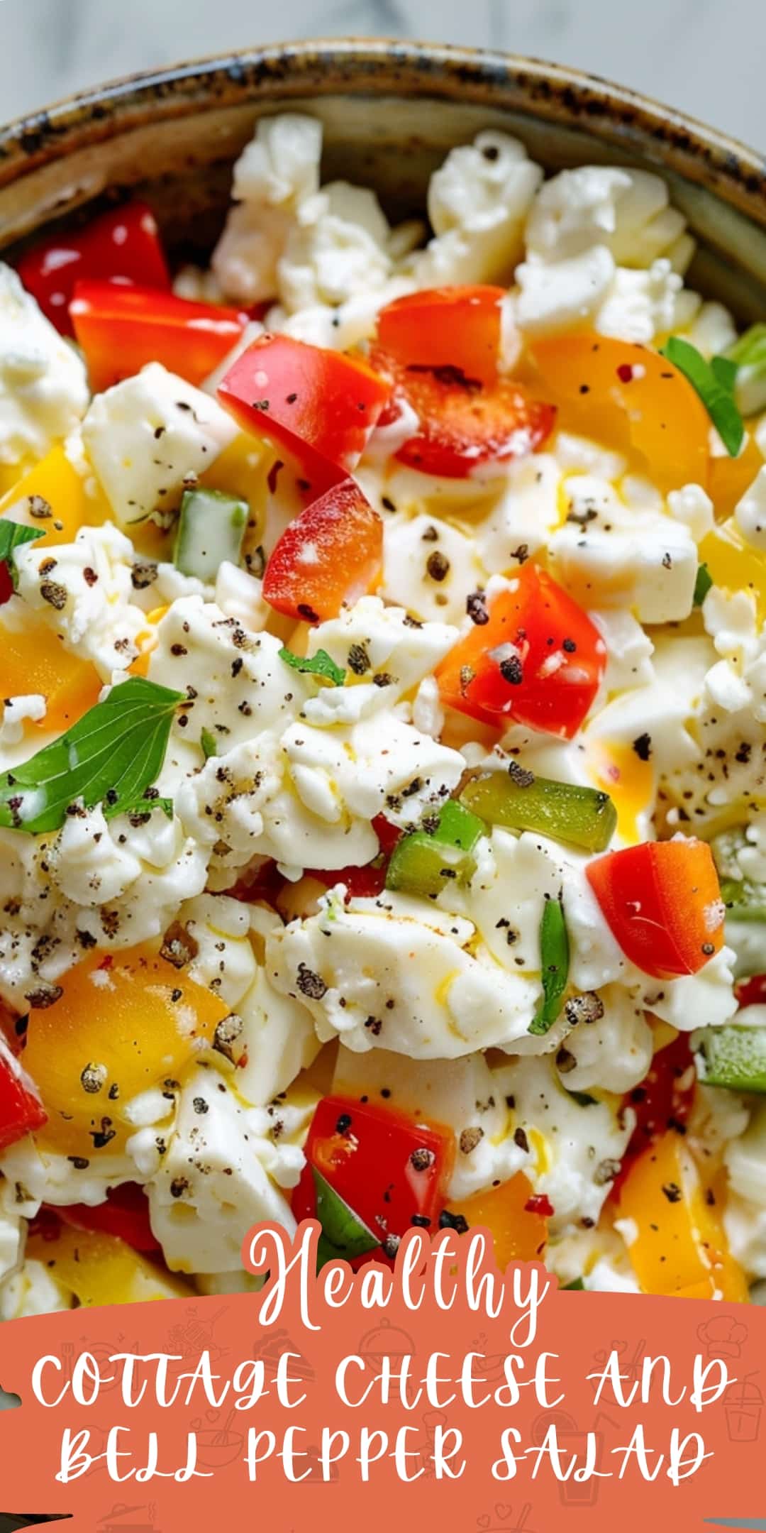 Cottage Cheese and Bell Pepper Salad - Recipes by Janet