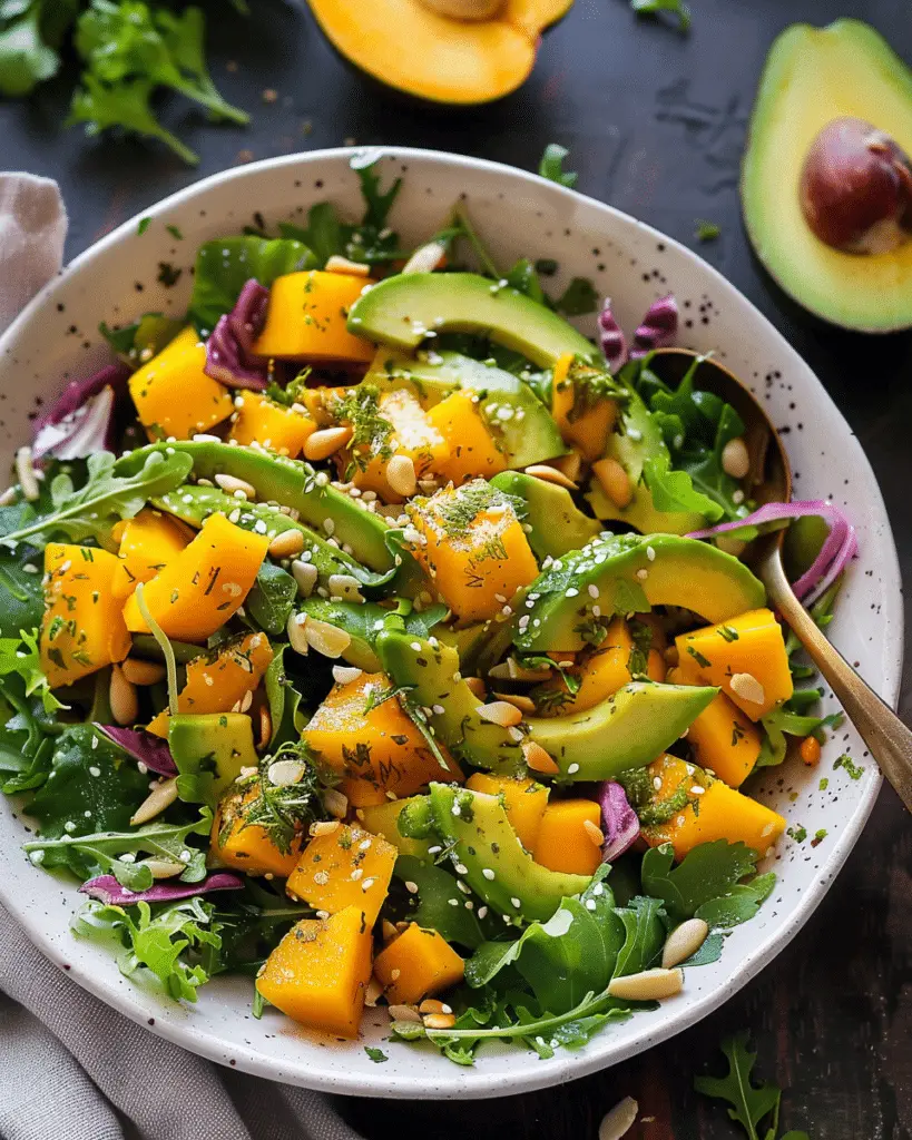 Avocado Mango Salad - Recipes by Janet