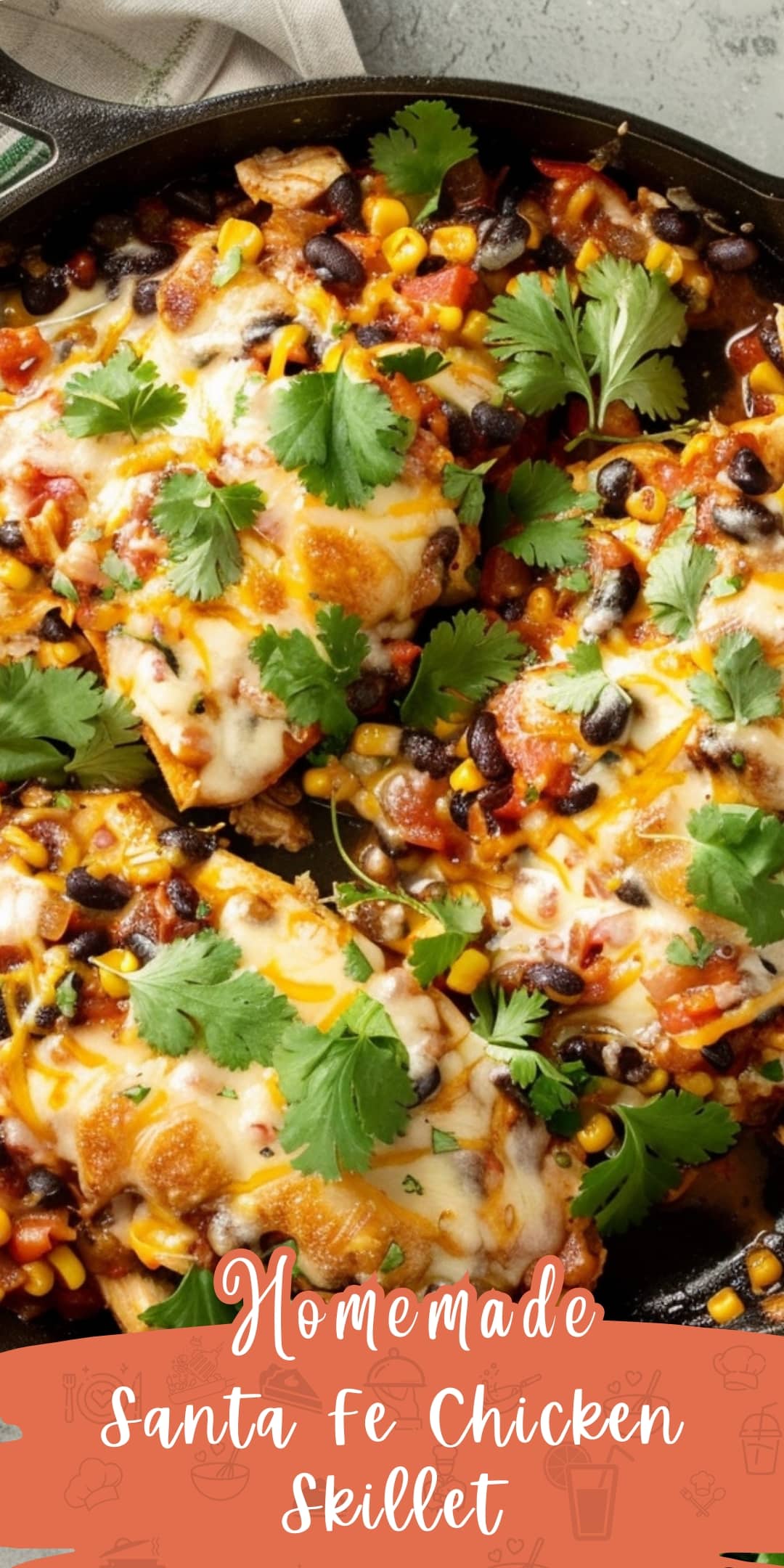 Santa Fe Chicken Skillet - Recipes by Janet
