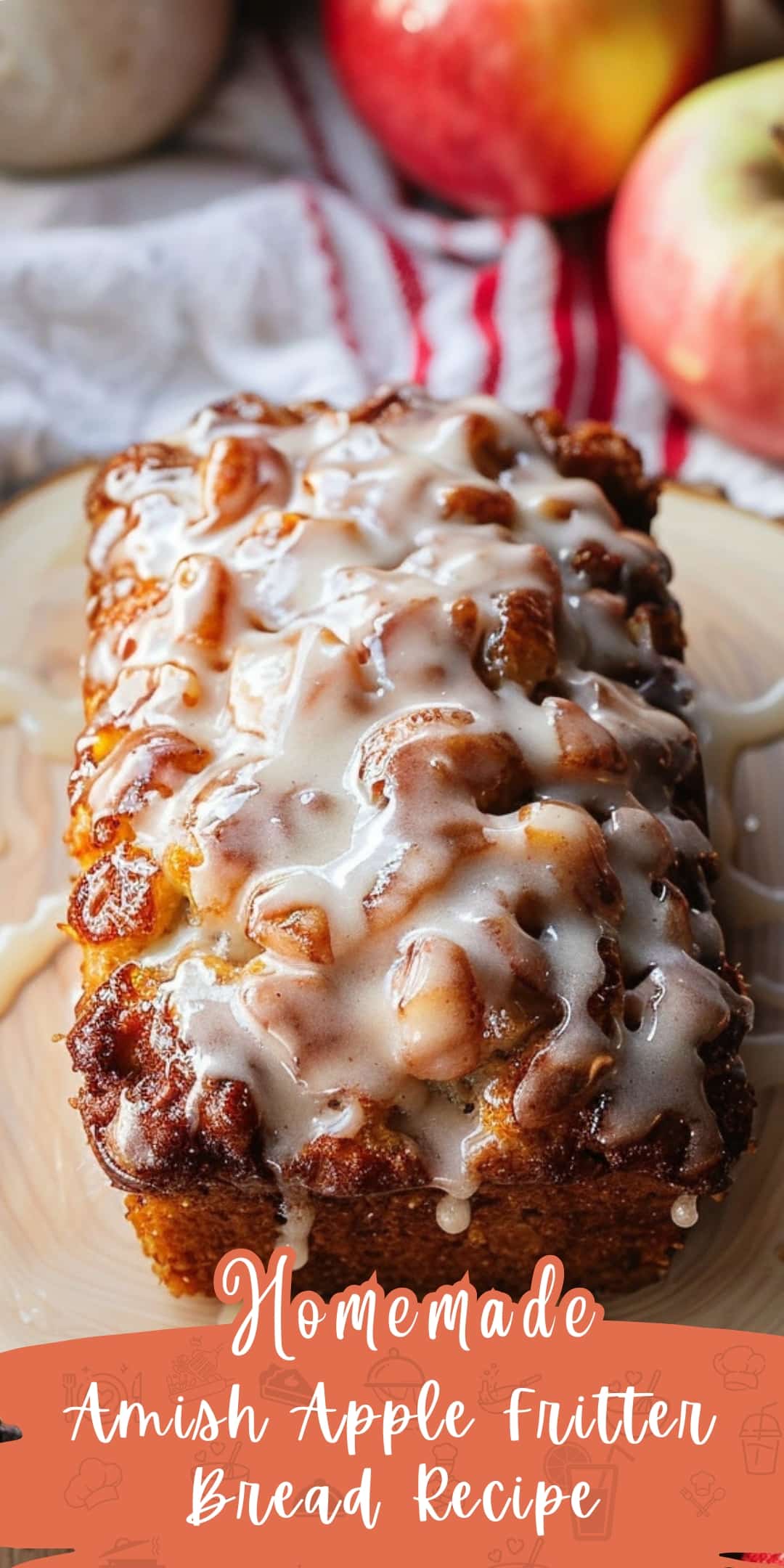 Amish Apple Fritter Bread - Recipes by Janet