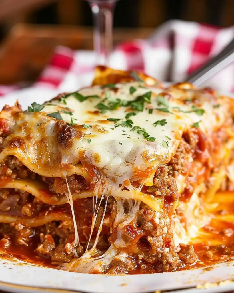 Easy Lasagna Recipe (No Boil Noodles) - Recipes by Janet