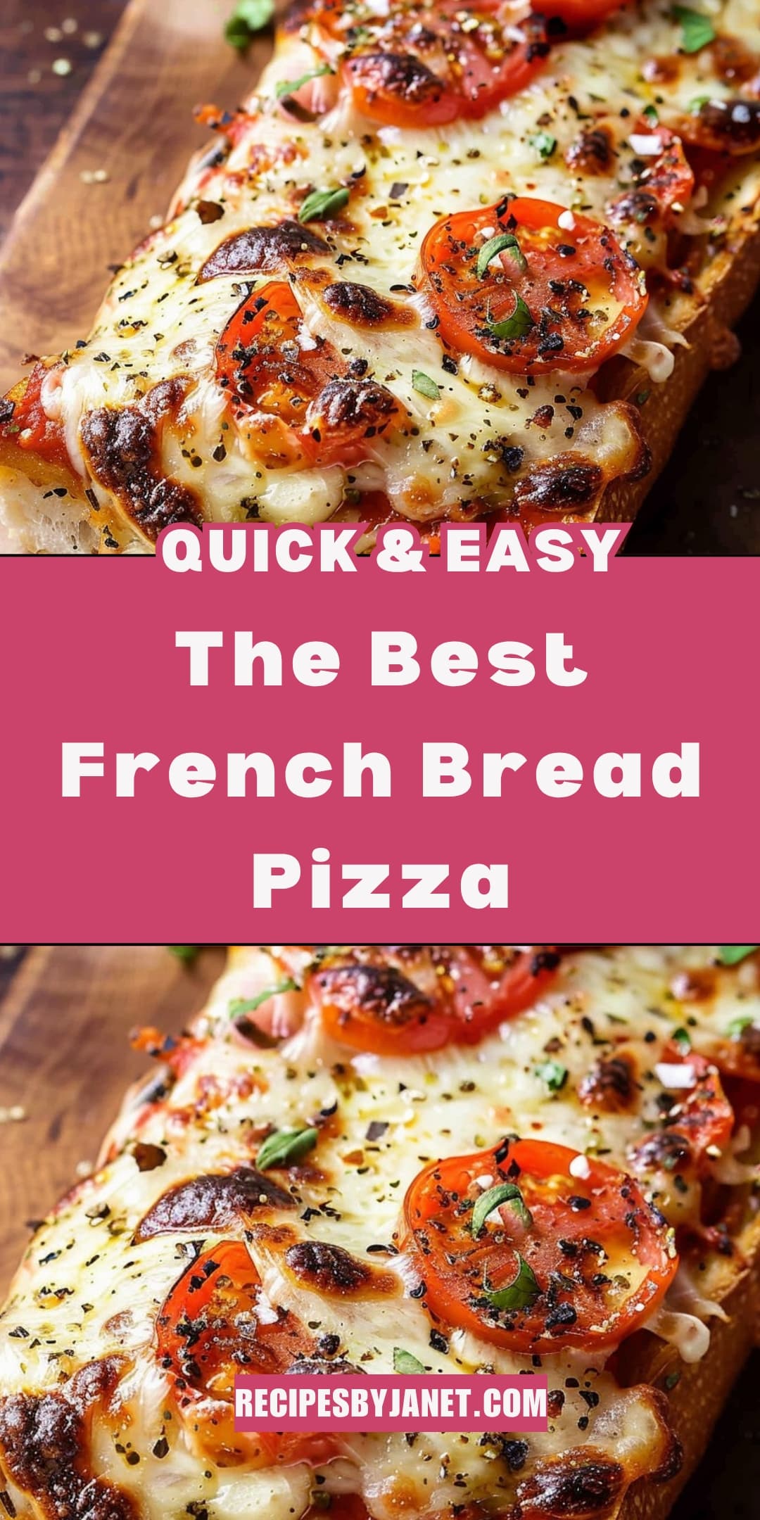 The Best French Bread Pizza - Recipes by Janet