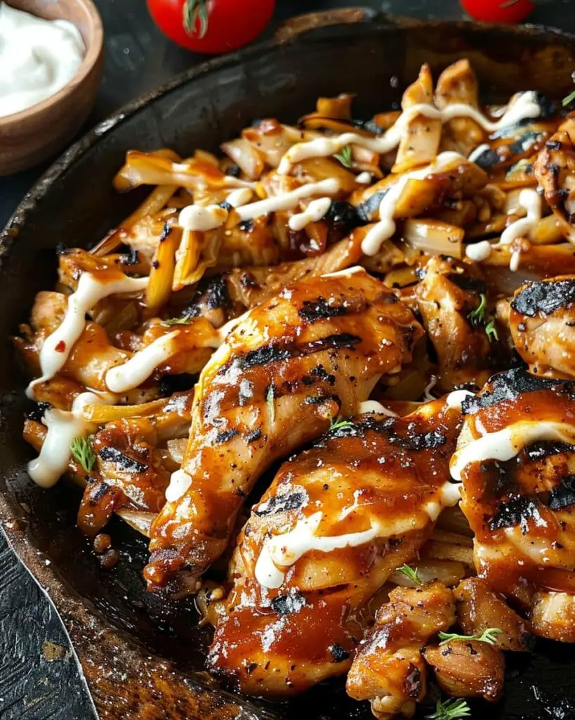 Low Carb BBQ Chicken Bowl - Recipes by Janet