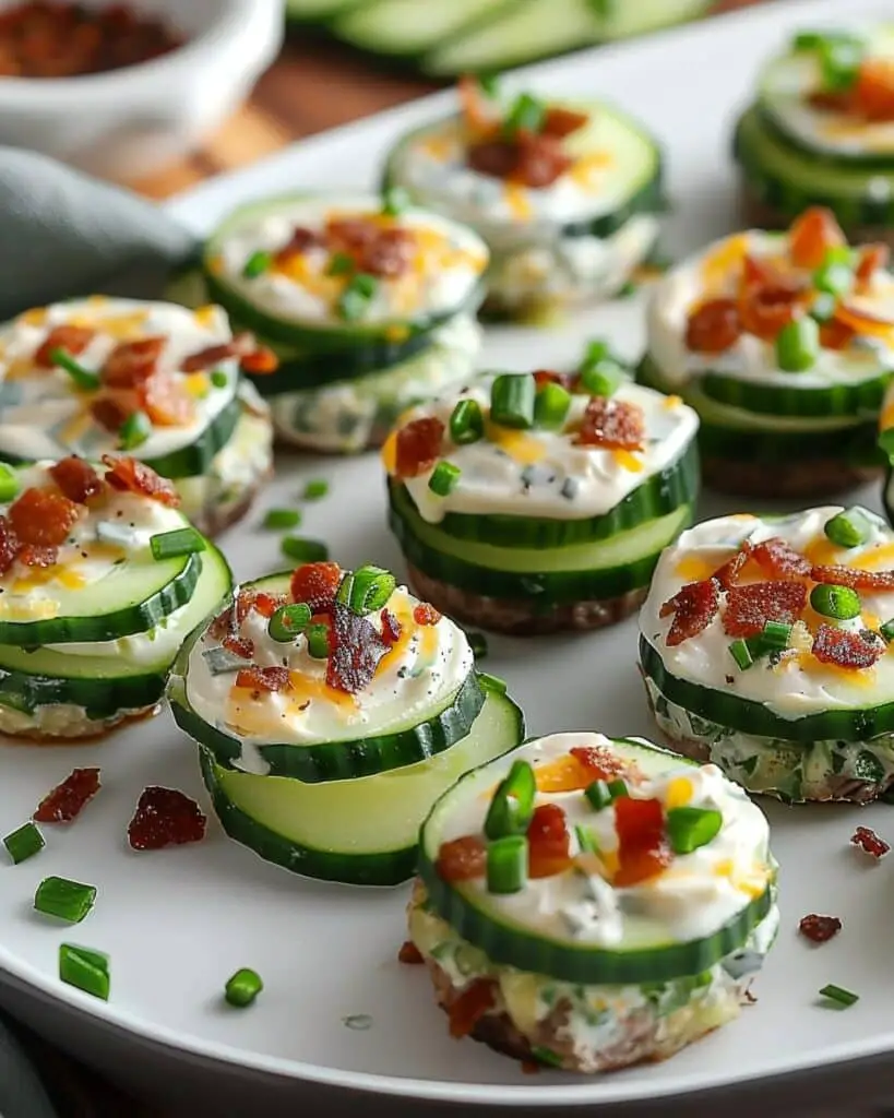 Ranch Cucumber Beef Bites - Recipes by Janet