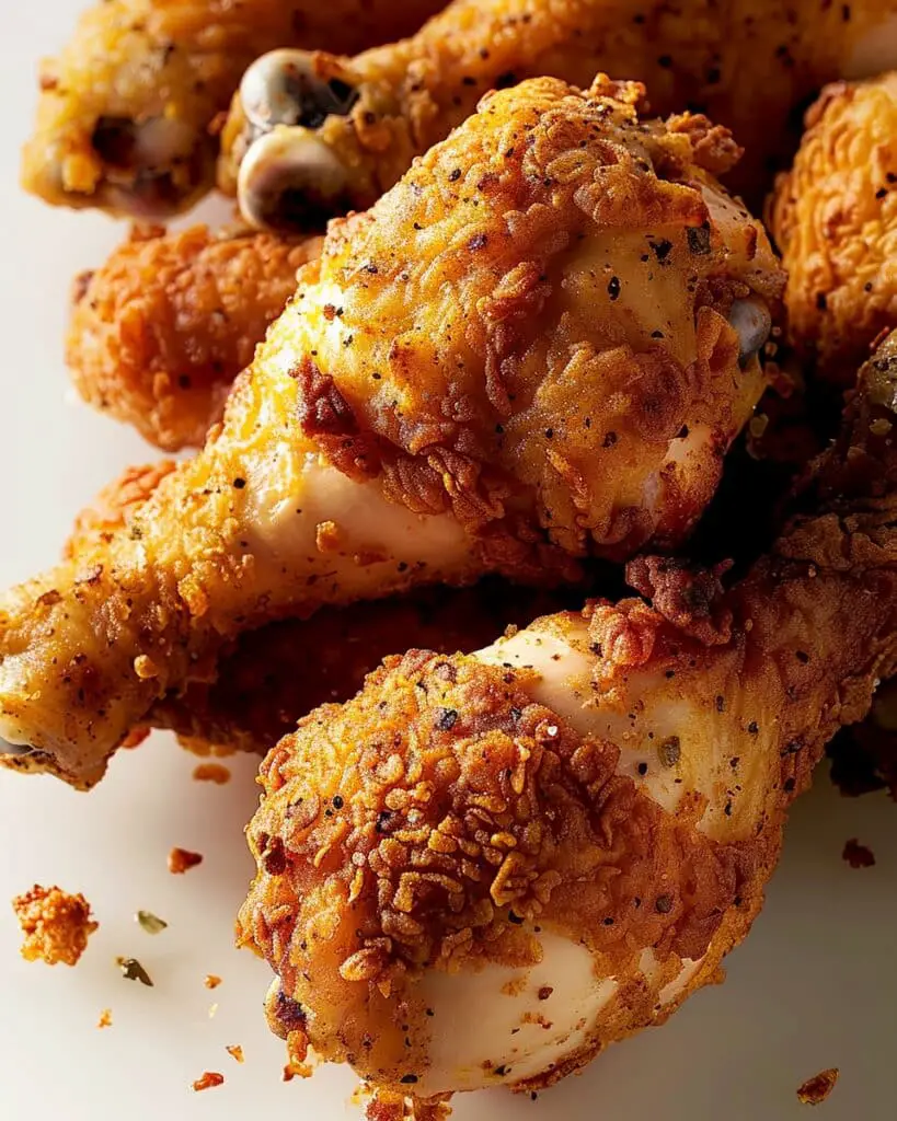 Seasoned Crispy Chicken Drumsticks - Recipes by Janet