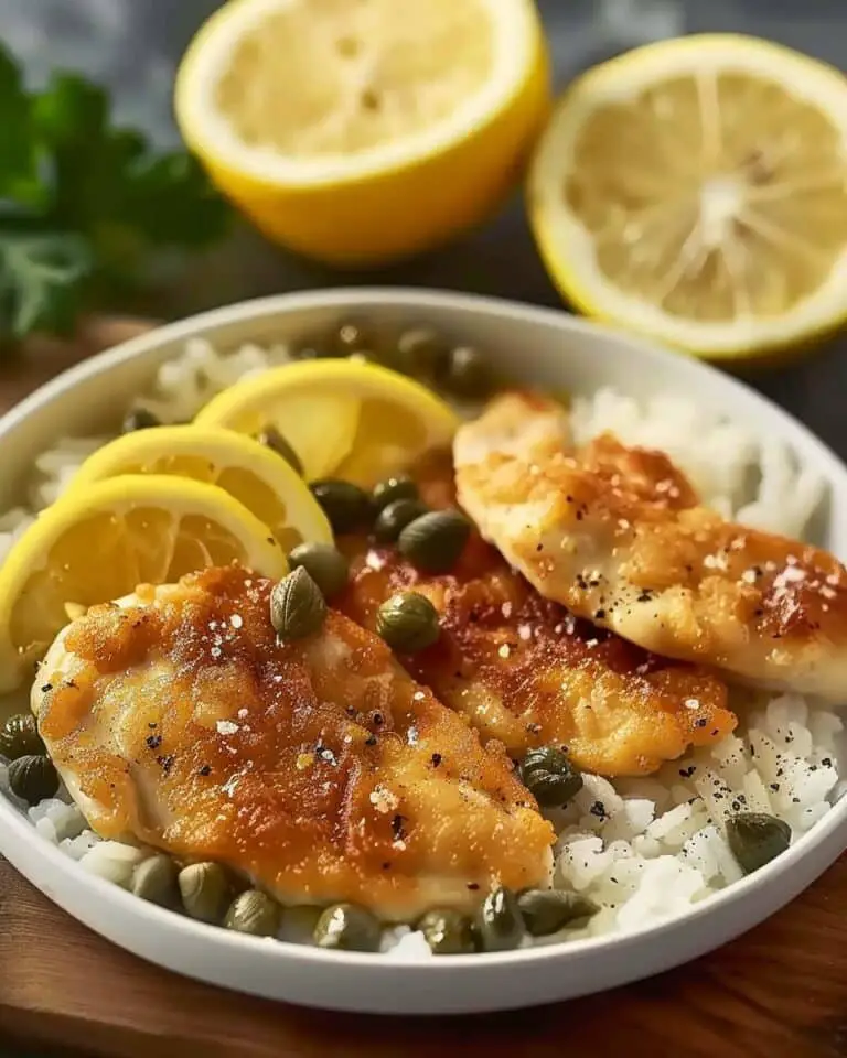 Chicken Piccata with Lemon and Capers - Recipes by Janet