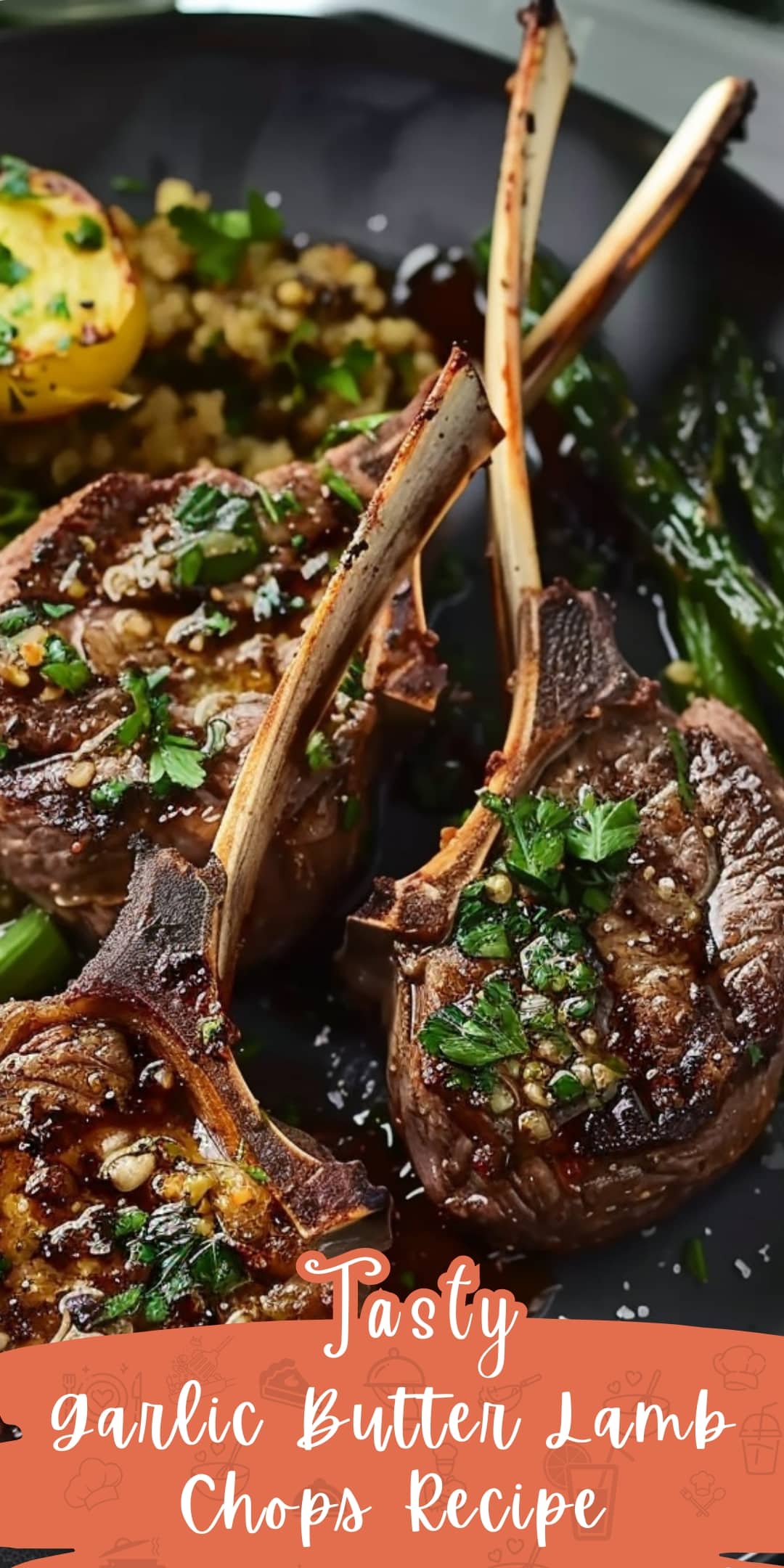 Garlic Butter Lamb Chops Recipe - Recipes by Janet