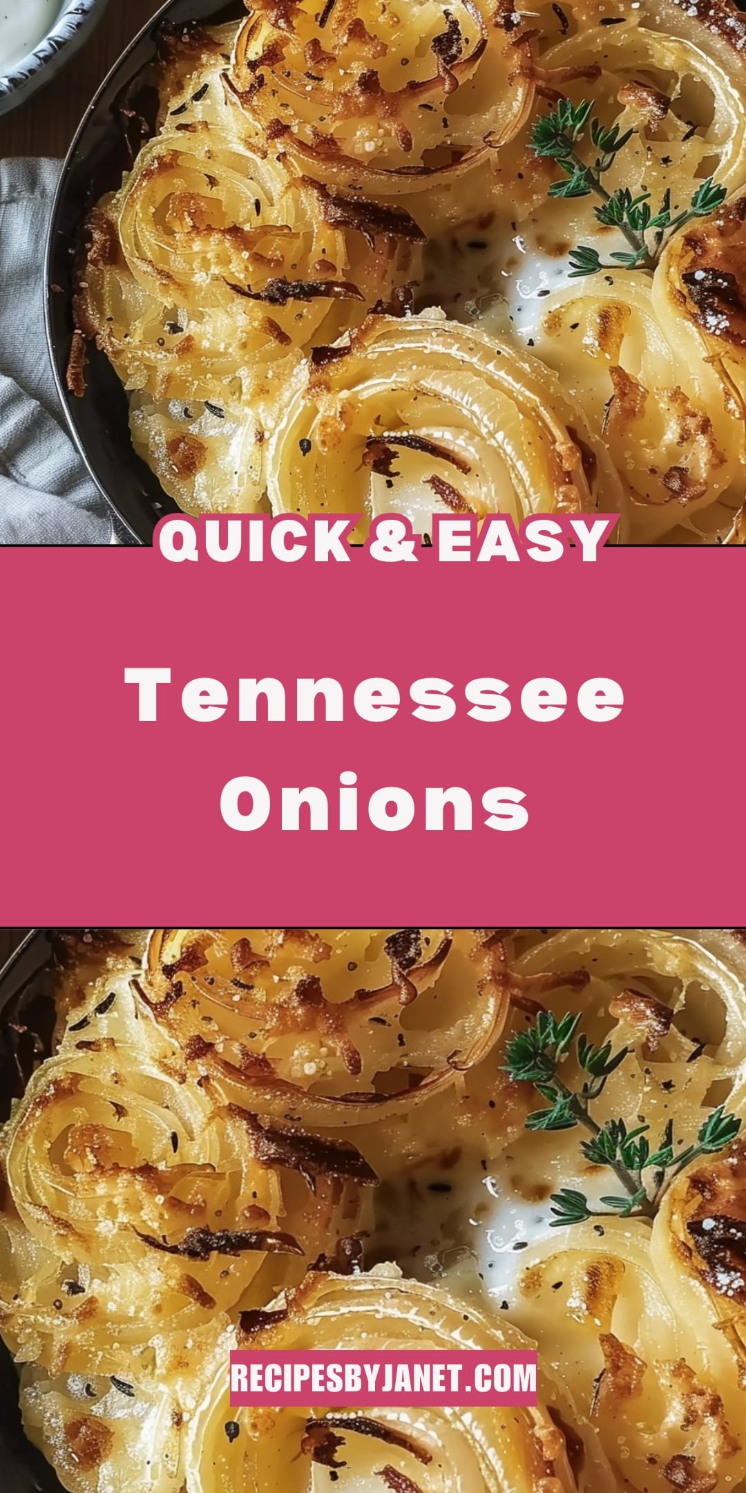 Tennessee Onions: A Cheesy, Sweet Southern Side Dish - Recipes by Janet