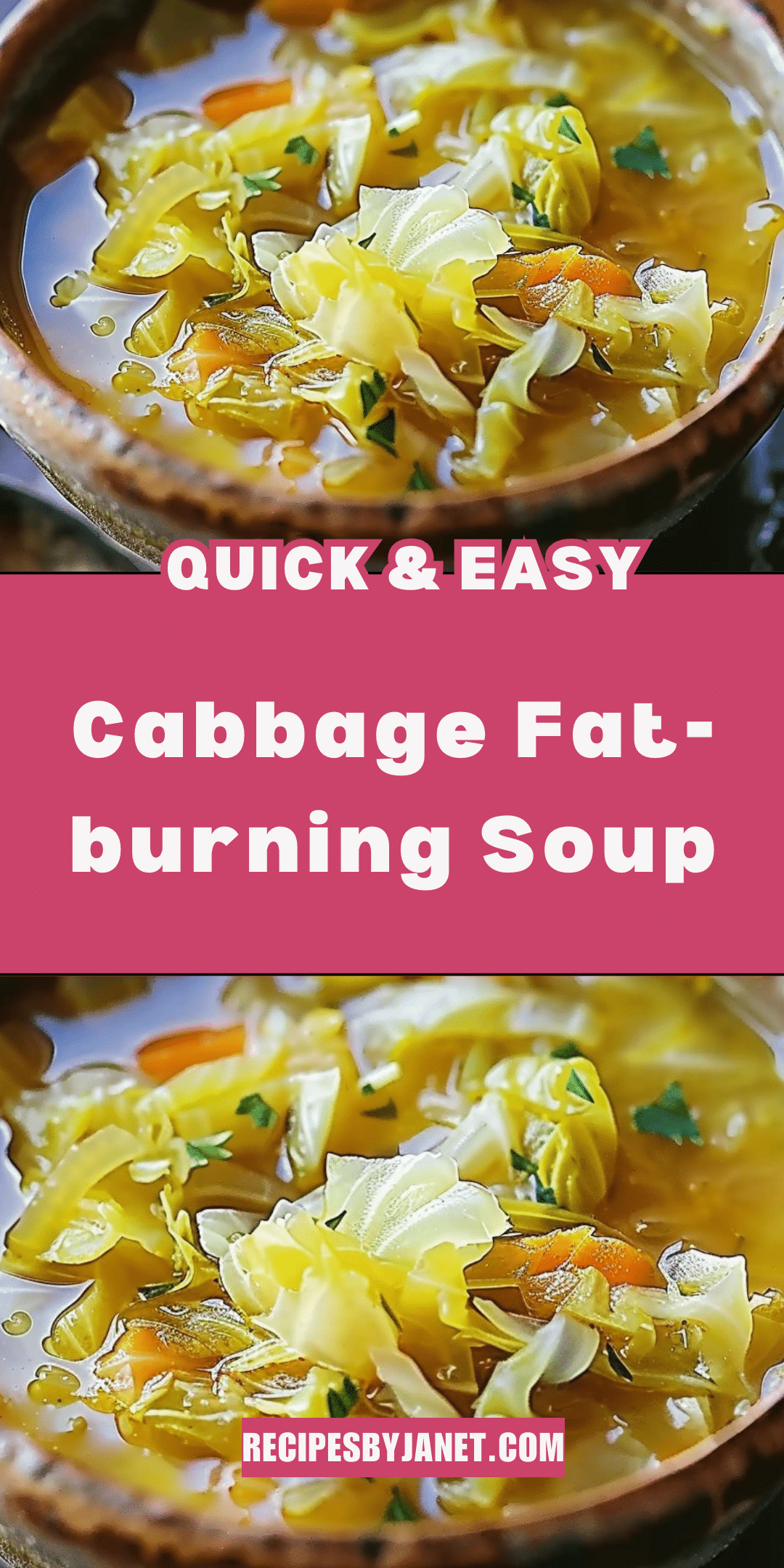 Cabbage Fat-Burning Soup: A Wholesome, Low-Calorie Delight - Recipes by ...
