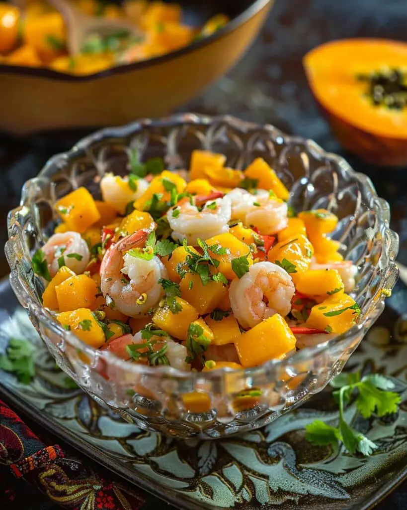 Mango Shrimp Ceviche - Recipes by Janet