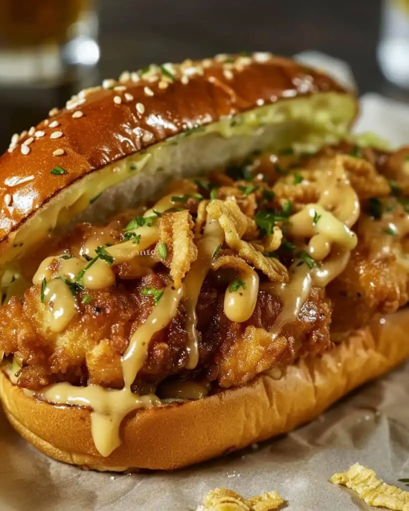 Golden Crunch Chicken Sandwiches - Recipes by Janet