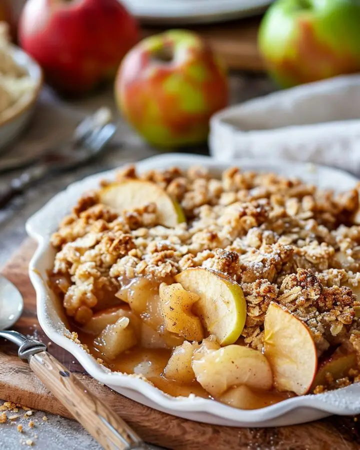 Apple Crumble - Recipes by Janet