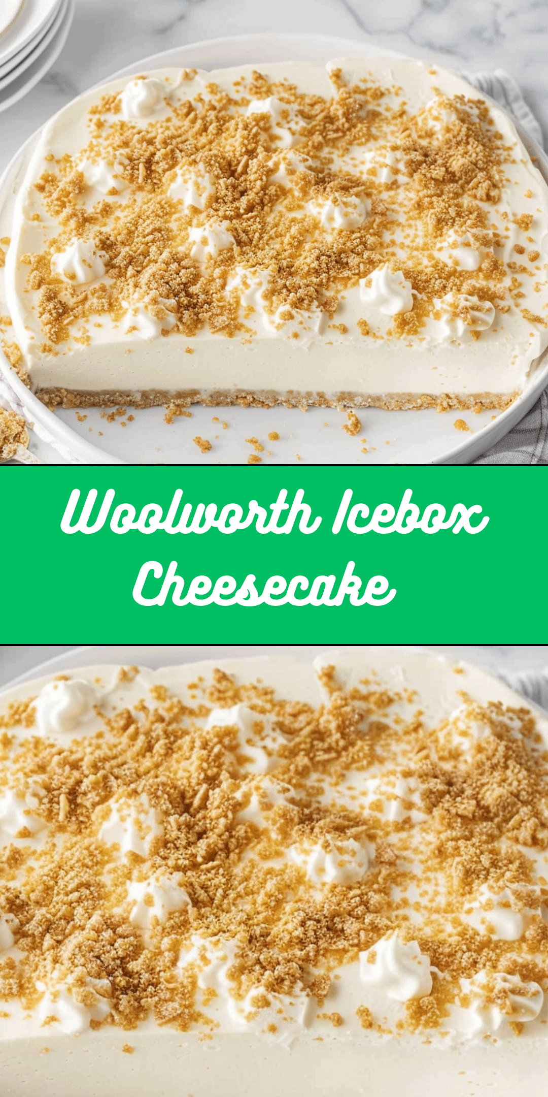 Woolworth Icebox Cheesecake Recipe - Recipes by Janet