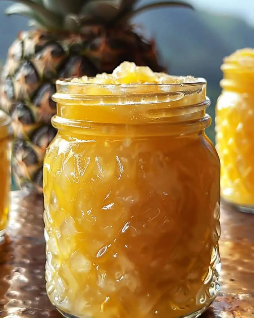 Peach Pineapple Jam - Recipes by Janet