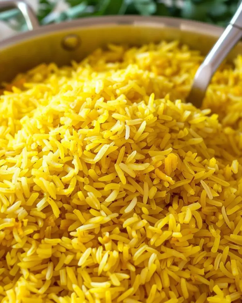 Garlic Turmeric Rice - Recipes by Janet