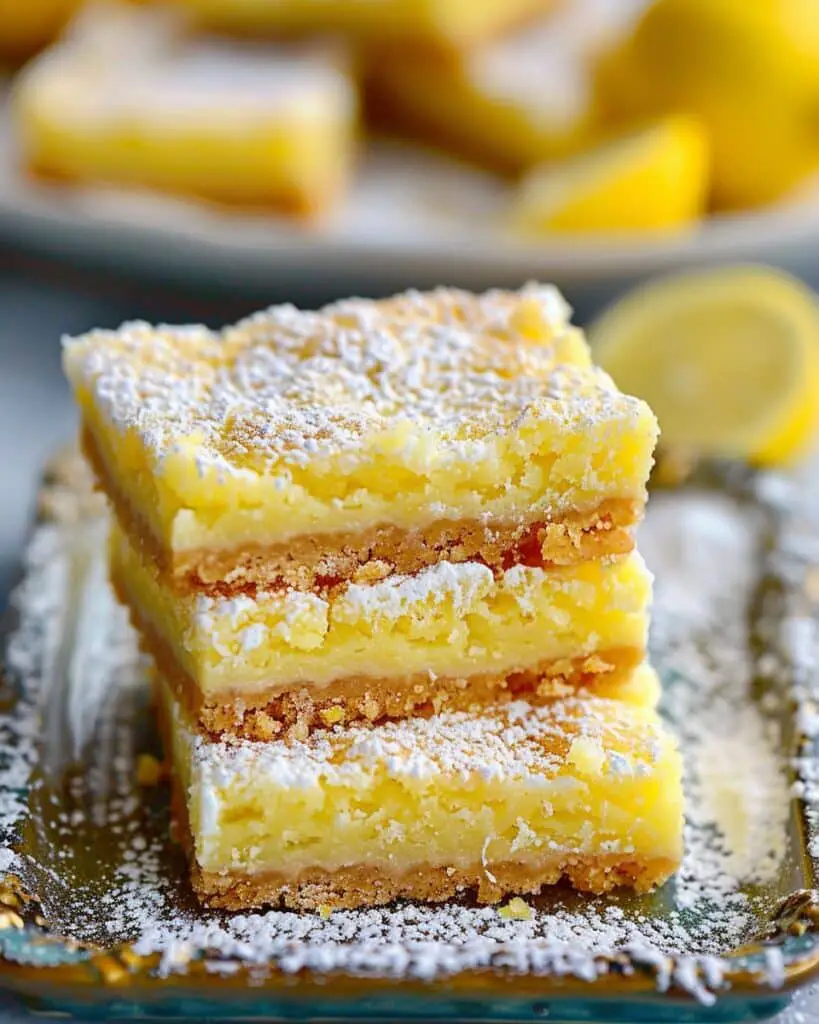 Lemon Drop Bars - Recipes by Janet