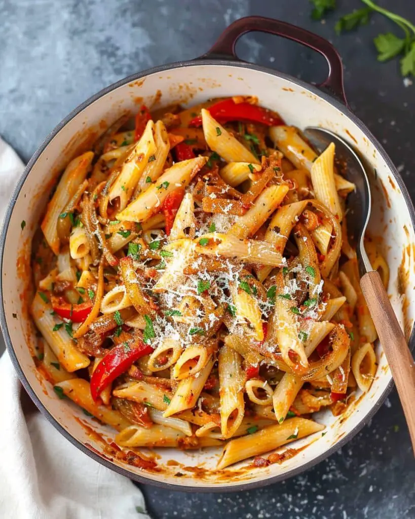 Rasta Pasta Recipe - Recipes by Janet