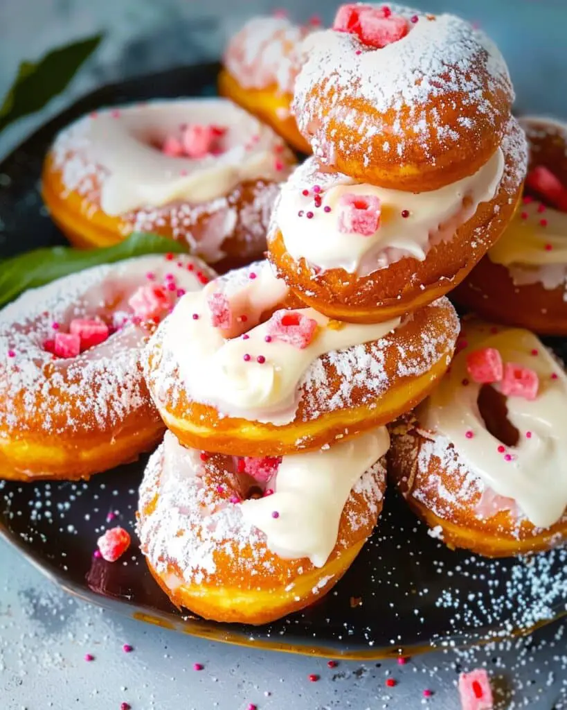 Soft & Fluffy Cream Donuts - Recipes by Janet