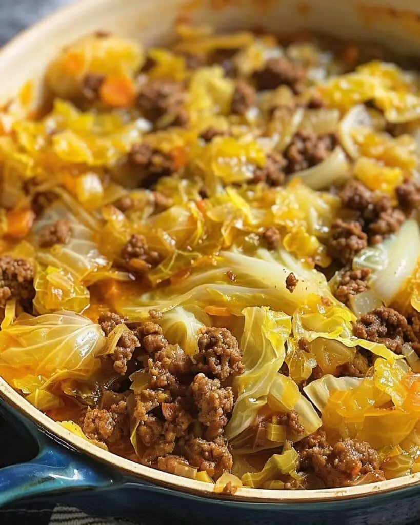 Cabbage and Ground Beef - Recipes by Janet